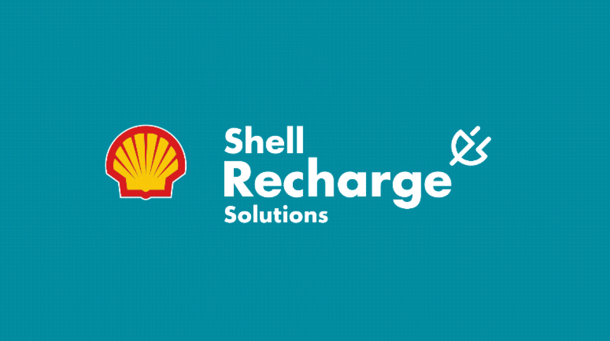 Shell recharge logo store